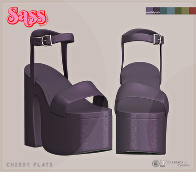 Second Life Marketplace - Sass [Cherry Plats] Muted Pack ♥GenX ♥Legacy ...
